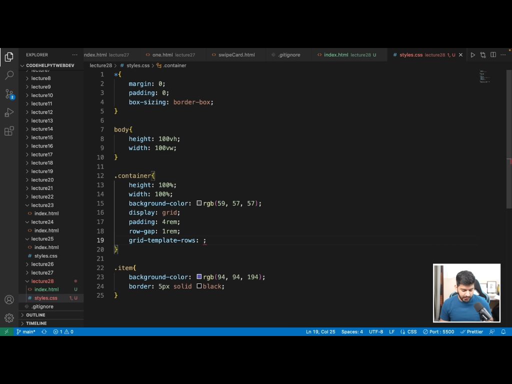Day 22 of learning CSS GRID with Love Babbar | Tushar Sahu posted on ... Day 22 of learning CSS GRID with Love Babbar | Tushar Sahu posted on ...