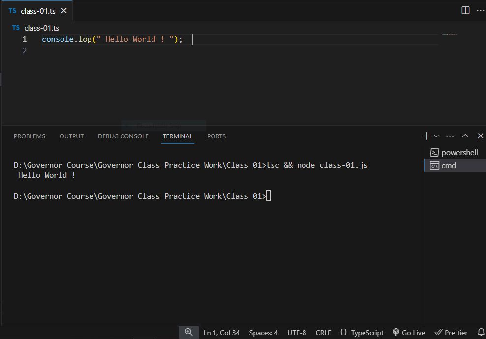 #typescript #helloworld #softwaredevelopment #learningjourney… | Syed ... #typescript #helloworld #softwaredevelopment #learningjourney… | Syed ...