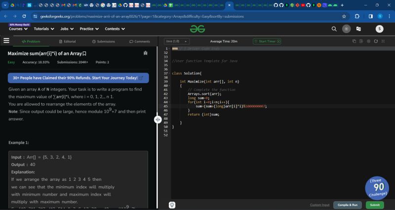Sameer Jolly on LinkedIn: #drgvishwanathan #codingchallenge #vitbhopal ... Sameer Jolly on LinkedIn: #drgvishwanathan #codingchallenge #vitbhopal ...