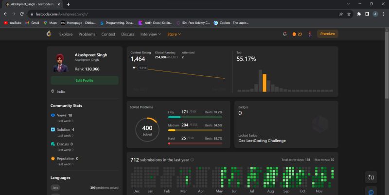 Akashpreet Singh on LinkedIn: #leetcode #codingjourney #programming # ... Akashpreet Singh on LinkedIn: #leetcode #codingjourney #programming # ...