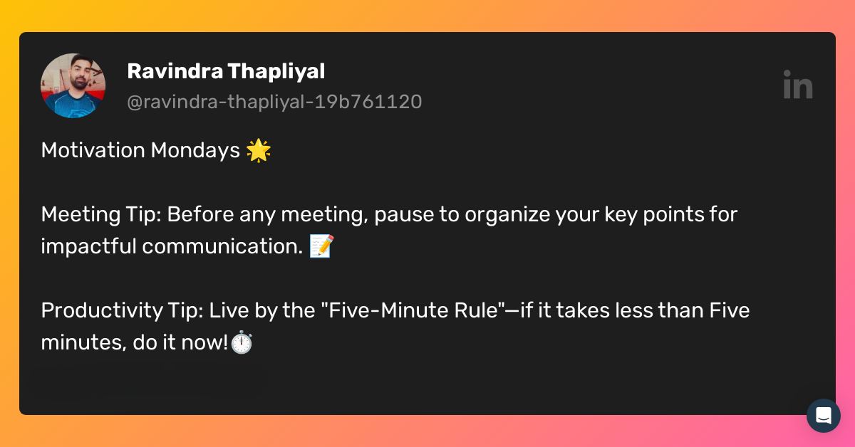 Ravindra Thapliyal posted on LinkedIn Ravindra Thapliyal posted on LinkedIn