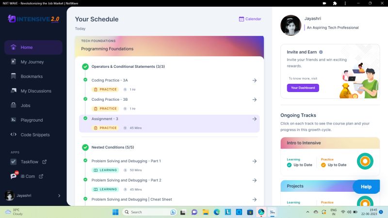 Jayashri Bhosale on LinkedIn: #coding #nxtwave #python Jayashri Bhosale on LinkedIn: #coding #nxtwave #python
