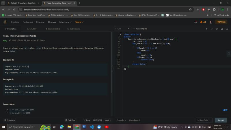 Day 49 of the #75DaysOfLeetCode Challenge | Rishabh Choudhary posted on ... Day 49 of the #75DaysOfLeetCode Challenge | Rishabh Choudhary posted on ...