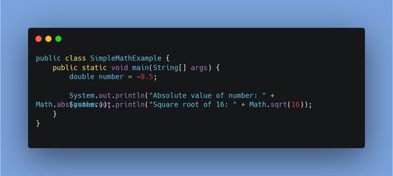 Avishkar Suryawanshi on LinkedIn: #java #mathclass #javadevelopment # ... Avishkar Suryawanshi on LinkedIn: #java #mathclass #javadevelopment # ...