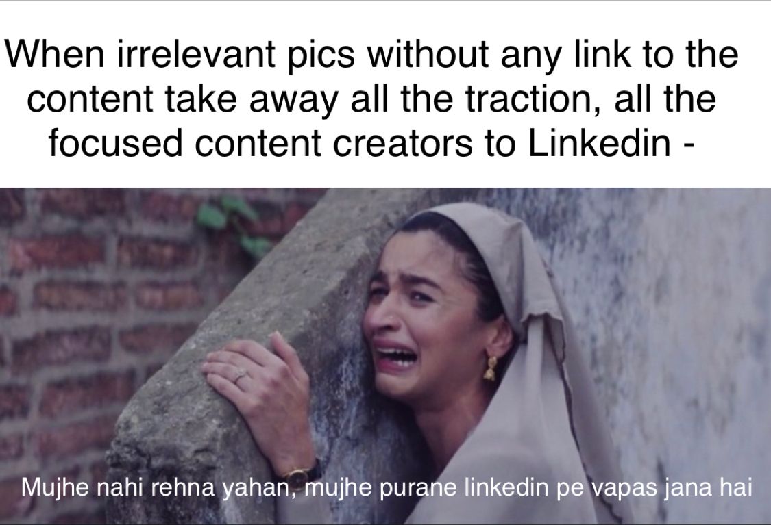 擁有 LinkedIn 檔案的 Rachana Khare Shrivastava:#linkedin #algorithms #memes ... 擁有 LinkedIn 檔案的 Rachana Khare Shrivastava:#linkedin #algorithms #memes ...