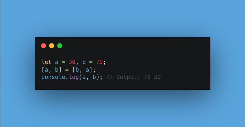 Pritesh Kiri on LinkedIn: 📌 Swapping the values of two variables in one ... Pritesh Kiri on LinkedIn: 📌 Swapping the values of two variables in one ...
