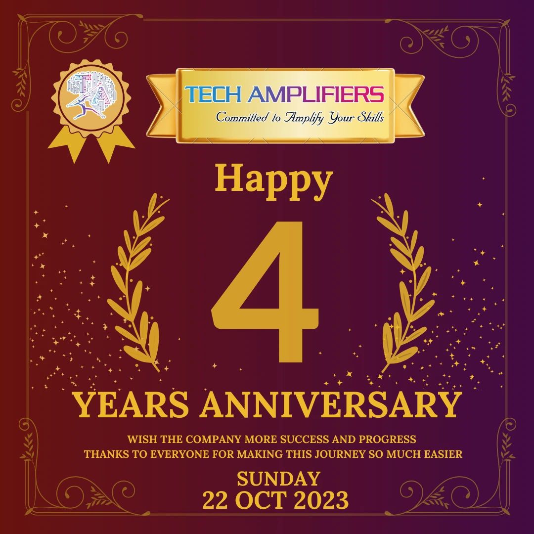 Tech Amplifiers on LinkedIn: #techamplifiersanniversary Tech Amplifiers on LinkedIn: #techamplifiersanniversary