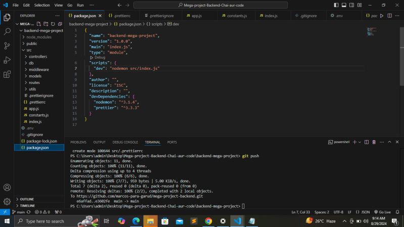 Akash Agrawal on LinkedIn: #nodejs #backenddevelopment #dotenv # ... Akash Agrawal on LinkedIn: #nodejs #backenddevelopment #dotenv # ...