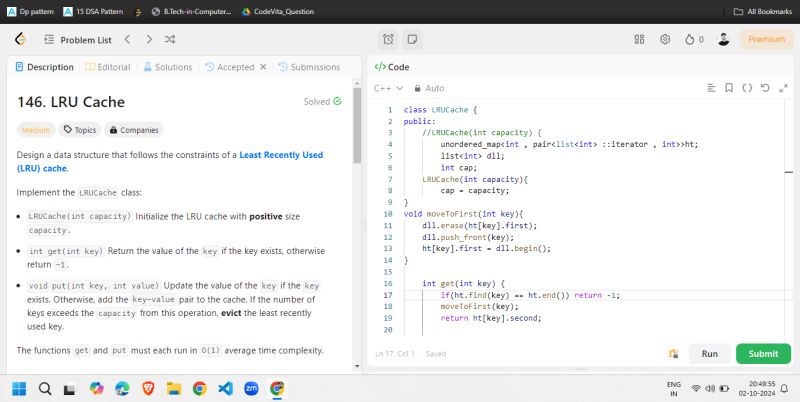 Vishal Sharma on LinkedIn: #learndsa #leetcode Vishal Sharma on LinkedIn: #learndsa #leetcode