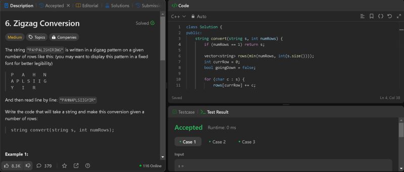 #100daysofcode #leetcode #stringmanipulation #codingchallenge… | Raj Borse #100daysofcode #leetcode #stringmanipulation #codingchallenge… | Raj Borse