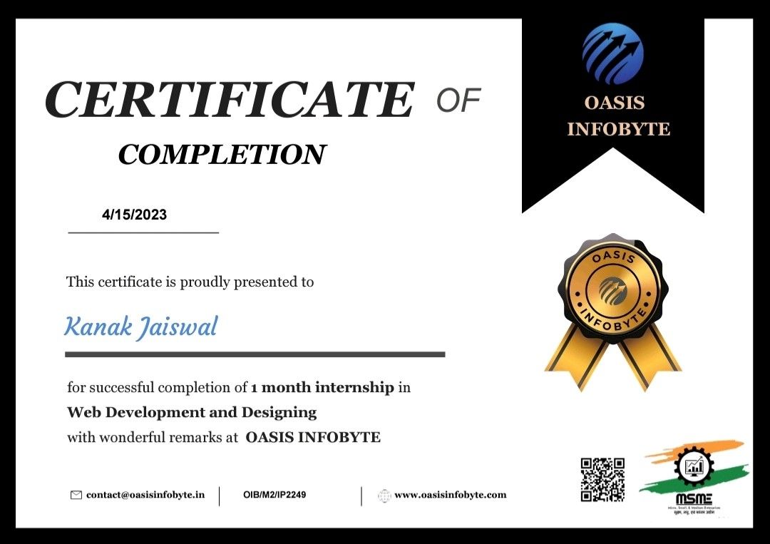 Kanak Jaiswal on LinkedIn: #connections #developer #internship #intern ... Kanak Jaiswal on LinkedIn: #connections #developer #internship #intern ...