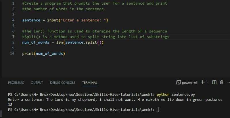 Emmanuel Brux Ekeadzi on LinkedIn: #pythonprogramming Emmanuel Brux Ekeadzi on LinkedIn: #pythonprogramming
