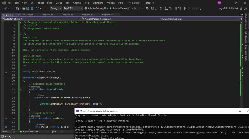 Madhu Gawde on LinkedIn: #programmer #coding #dotnet #visualstudio #csharp Madhu Gawde on LinkedIn: #programmer #coding #dotnet #visualstudio #csharp