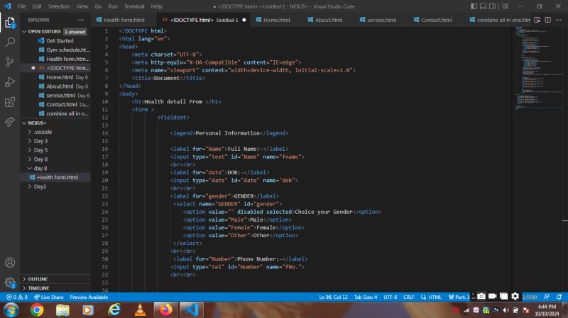 Ritik Shivhare on LinkedIn: #webdevelopment #html #healthtech # ... Ritik Shivhare on LinkedIn: #webdevelopment #html #healthtech # ...