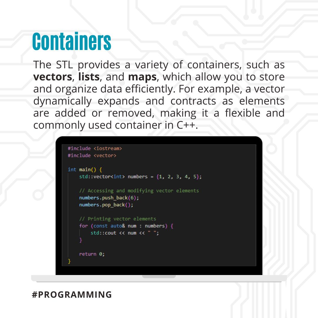Geekering on LinkedIn: #programming #stl #cplusplus #cpluspluscoding # ... Geekering on LinkedIn: #programming #stl #cplusplus #cpluspluscoding # ...