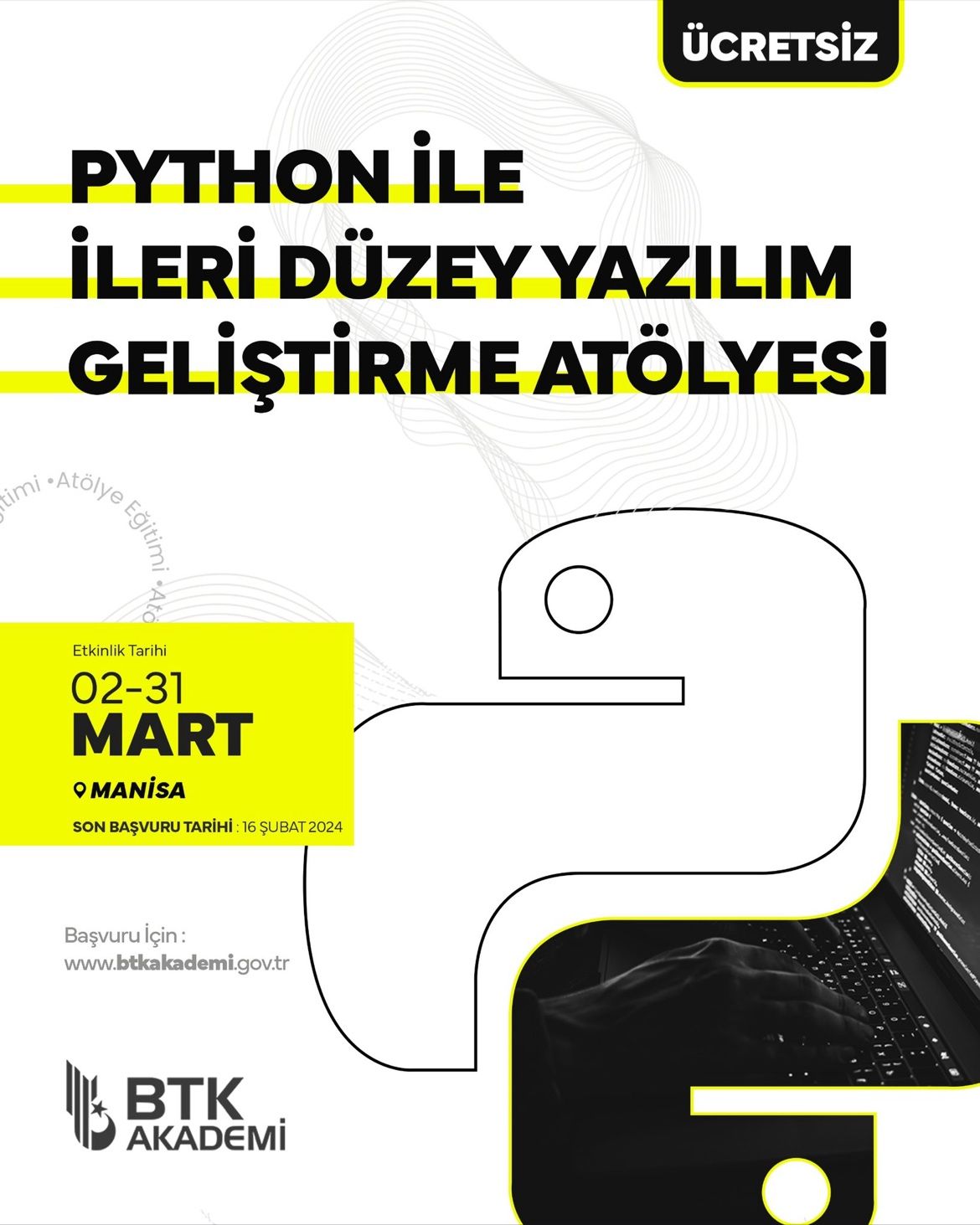 BTK Akademi LinkedIn‘de: #manisa #python #btkakademi BTK Akademi LinkedIn‘de: #manisa #python #btkakademi