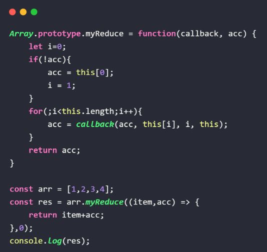 Suman Sinha on LinkedIn: Interviewer - Create a polyfill for the Array ... Suman Sinha on LinkedIn: Interviewer - Create a polyfill for the Array ...