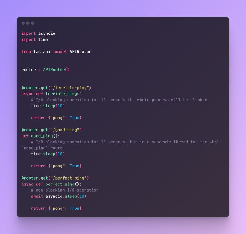Lav Sharma on LinkedIn: #api #fastapi #python Lav Sharma on LinkedIn: #api #fastapi #python