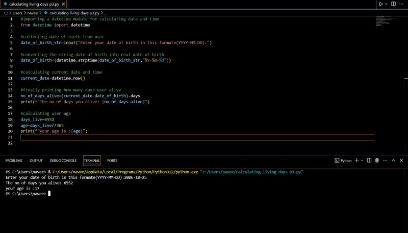Naveen K on LinkedIn: #python #programming #project #learning Naveen K on LinkedIn: #python #programming #project #learning