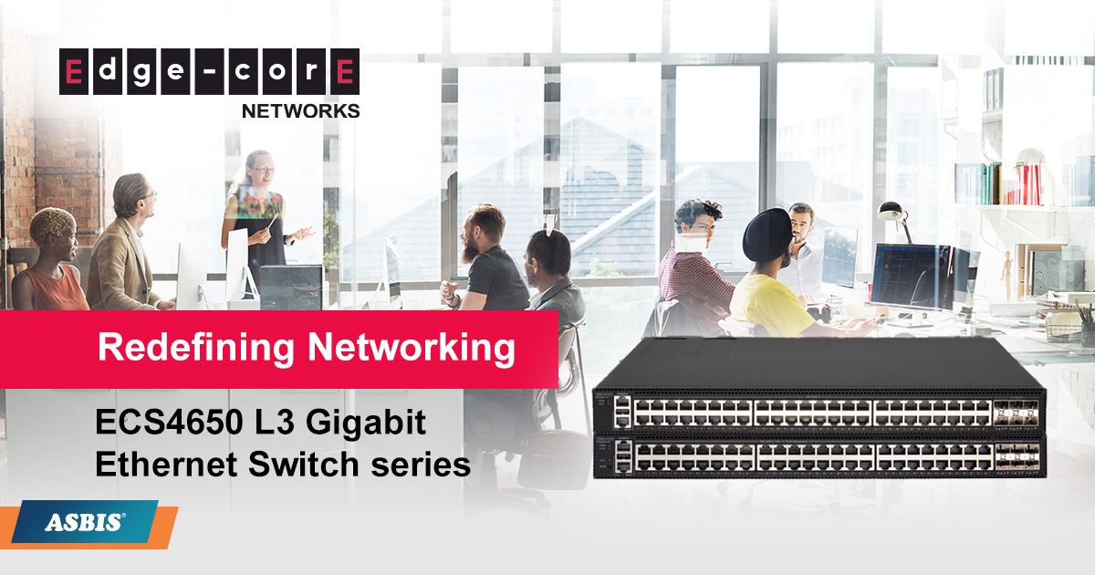 ASBIS Azerbaijan on LinkedIn: Edgecore Networks Unveils ECS4650 Layer 3 ... ASBIS Azerbaijan on LinkedIn: Edgecore Networks Unveils ECS4650 Layer 3 ...