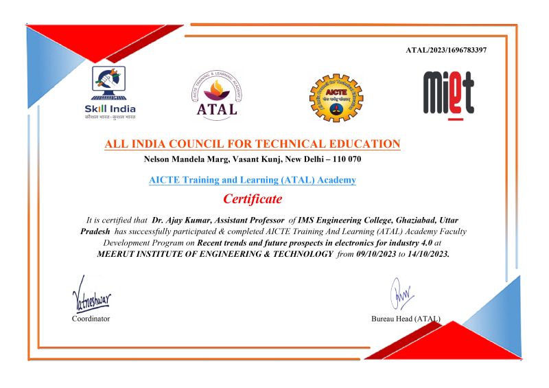 Dr Ajay Kumar on LinkedIn: I have successfully participated and ... Dr Ajay Kumar on LinkedIn: I have successfully participated and ...