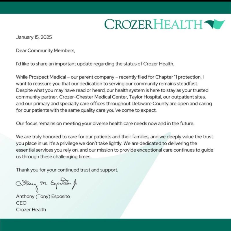CROZER-CHESTER MEDICAL CENTER | Varun Malayala, MD MPH SFHM FACP CROZER-CHESTER MEDICAL CENTER | Varun Malayala, MD MPH SFHM FACP