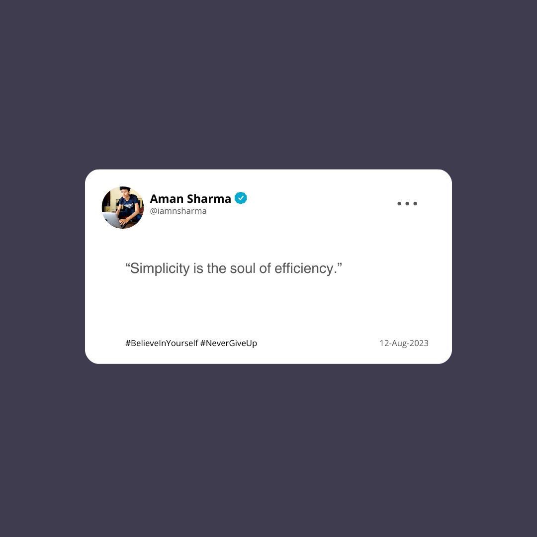Aman Sharma on LinkedIn: #programming #softwaredevelopment #codinglife ... Aman Sharma on LinkedIn: #programming #softwaredevelopment #codinglife ...