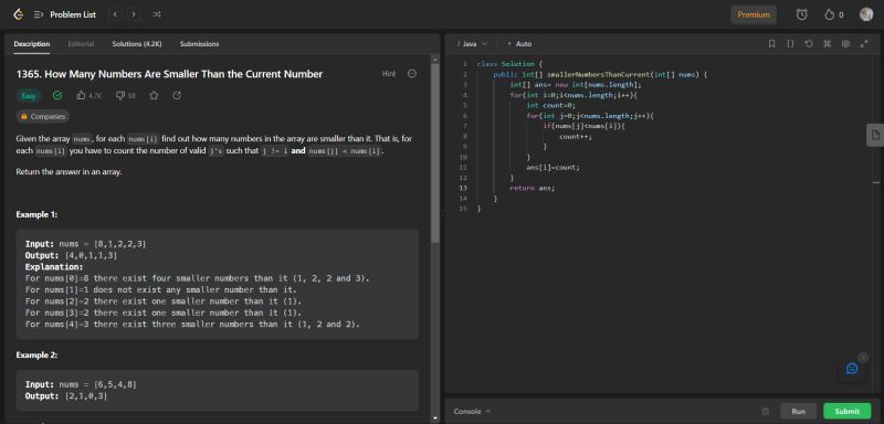 Mitul Dwivedi on LinkedIn: #100daysofcoding #leetcode #java #arrays # ... Mitul Dwivedi on LinkedIn: #100daysofcoding #leetcode #java #arrays # ...