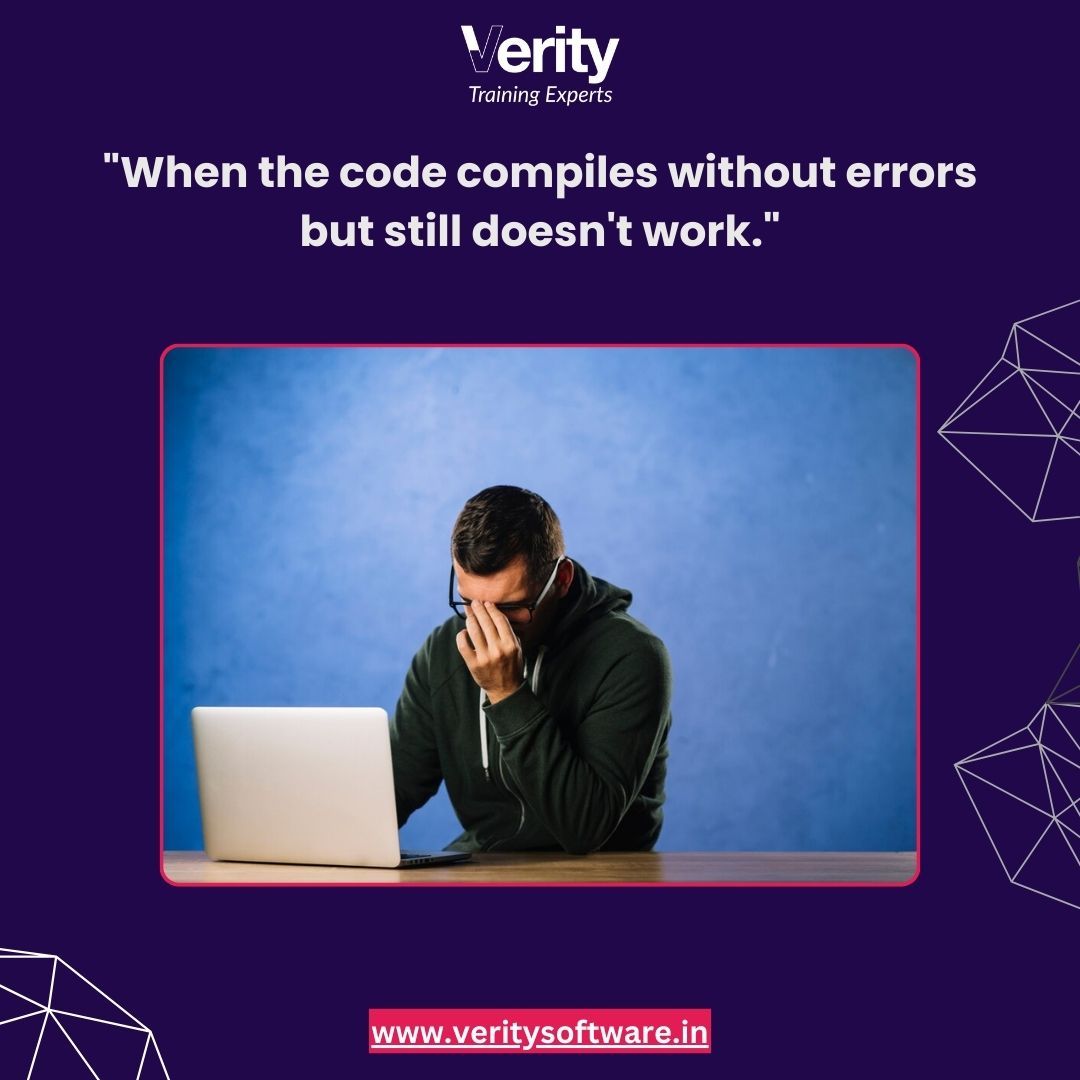 Verity Software on LinkedIn: #codingstruggles #debugging #programmerslife Verity Software on LinkedIn: #codingstruggles #debugging #programmerslife