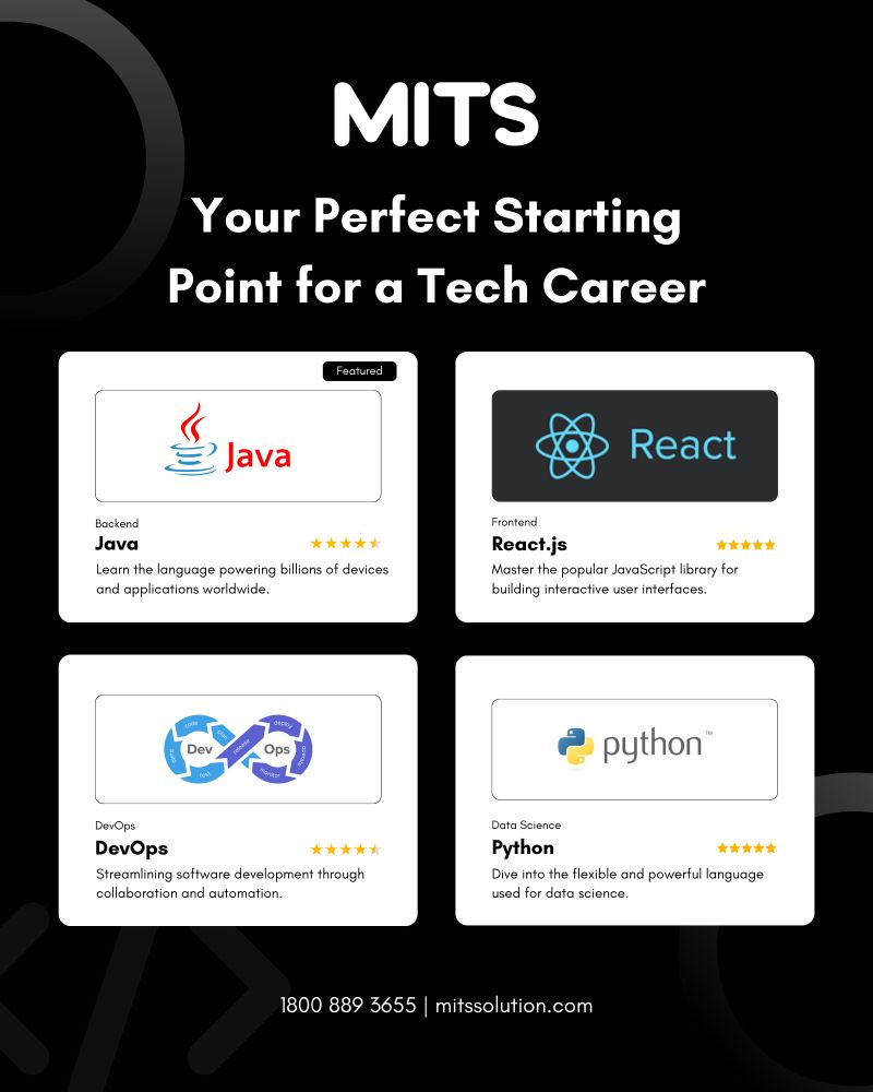 #techcareers #learntocode #java #reactjs #devops #python #mitssolution ... #techcareers #learntocode #java #reactjs #devops #python #mitssolution ...