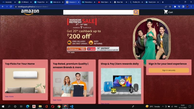 Vivek Gupta on LinkedIn: #html #css #amazon #frontenddeveloper #seekingjob Vivek Gupta on LinkedIn: #html #css #amazon #frontenddeveloper #seekingjob