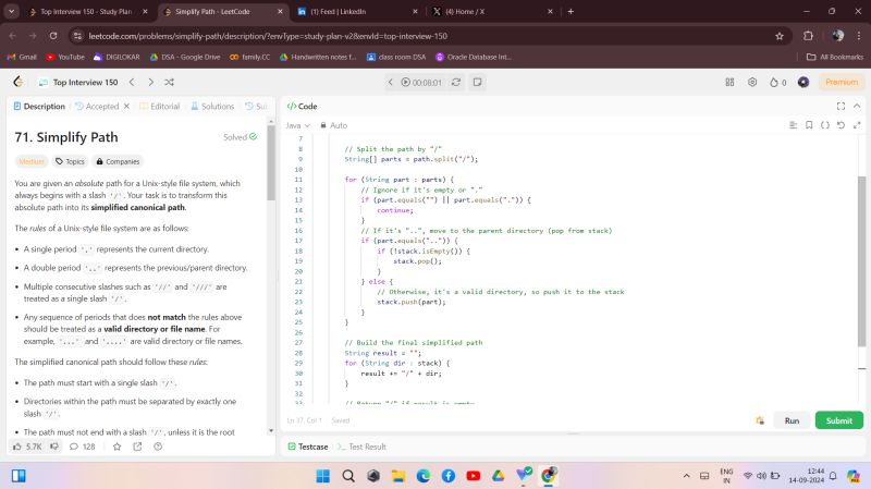 Amit kumar Vaghela on LinkedIn: #100daysofcode #java #leetcode # ... Amit kumar Vaghela on LinkedIn: #100daysofcode #java #leetcode # ...