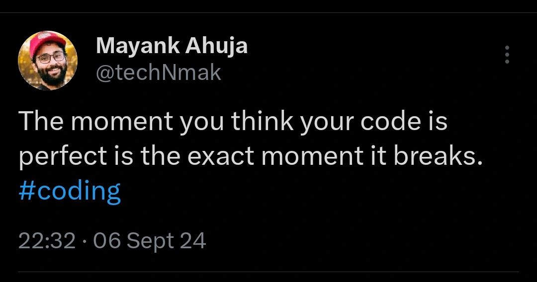Mayank Ahuja on LinkedIn: #coder #programming #code #leetcode # ... Mayank Ahuja on LinkedIn: #coder #programming #code #leetcode # ...