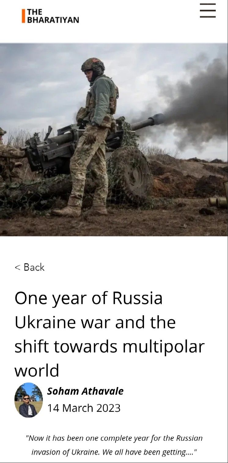 Soham Athavale on LinkedIn: #geopolitics #russiaukrainewar #politics # ... Soham Athavale on LinkedIn: #geopolitics #russiaukrainewar #politics # ...