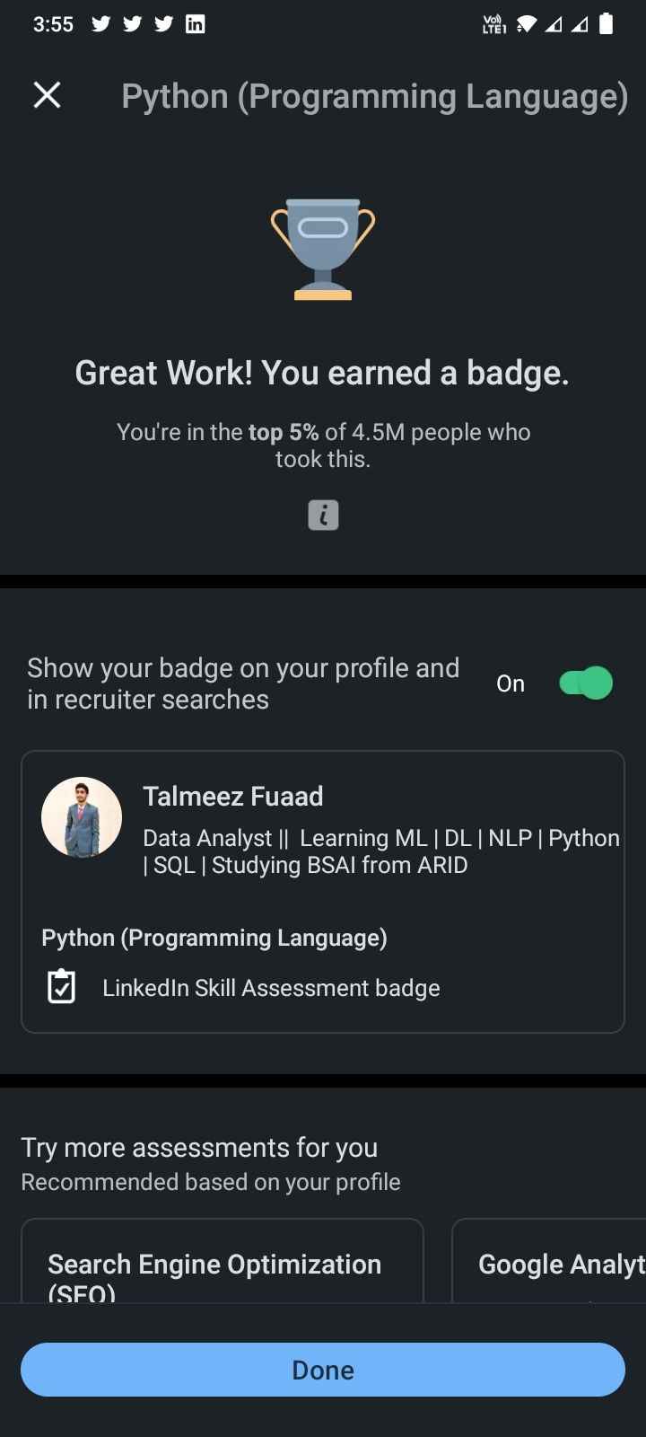 Talmeez Fuaad on LinkedIn: #python #pythonprogramming #pythondeveloper ... Talmeez Fuaad on LinkedIn: #python #pythonprogramming #pythondeveloper ...