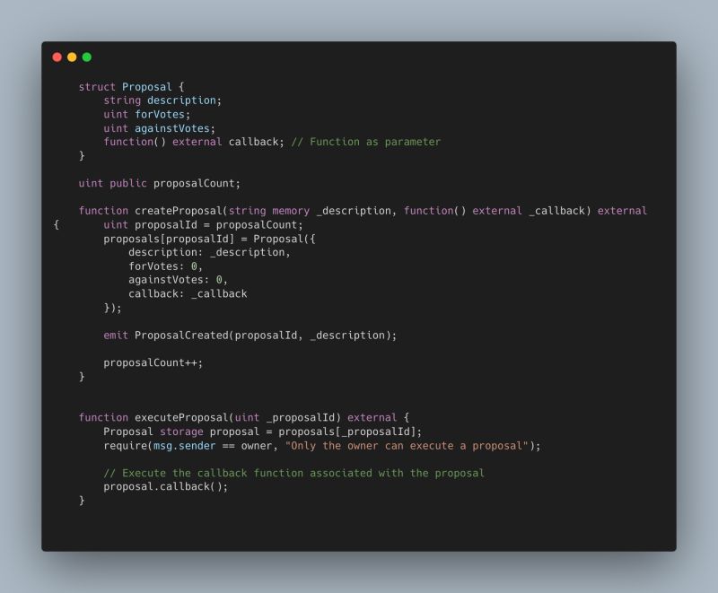 Gabi . on LinkedIn: Solidity, passing functions as parameters 👀 Did you ... Gabi . on LinkedIn: Solidity, passing functions as parameters 👀 Did you ...
