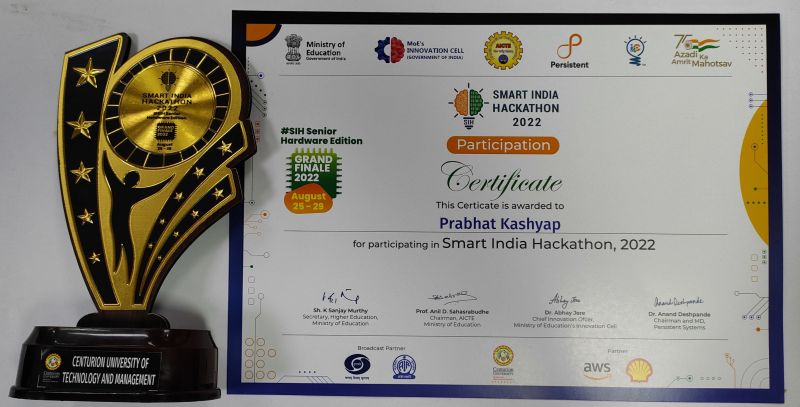 PRABHAT KASHYAP on LinkedIn: #sih2022 #august #professional PRABHAT KASHYAP on LinkedIn: #sih2022 #august #professional