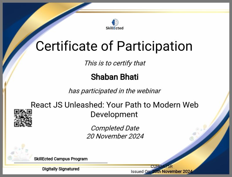 Shaban Bhati on LinkedIn: #reactjs #webdevelopment #techwebinar # ... Shaban Bhati on LinkedIn: #reactjs #webdevelopment #techwebinar # ...