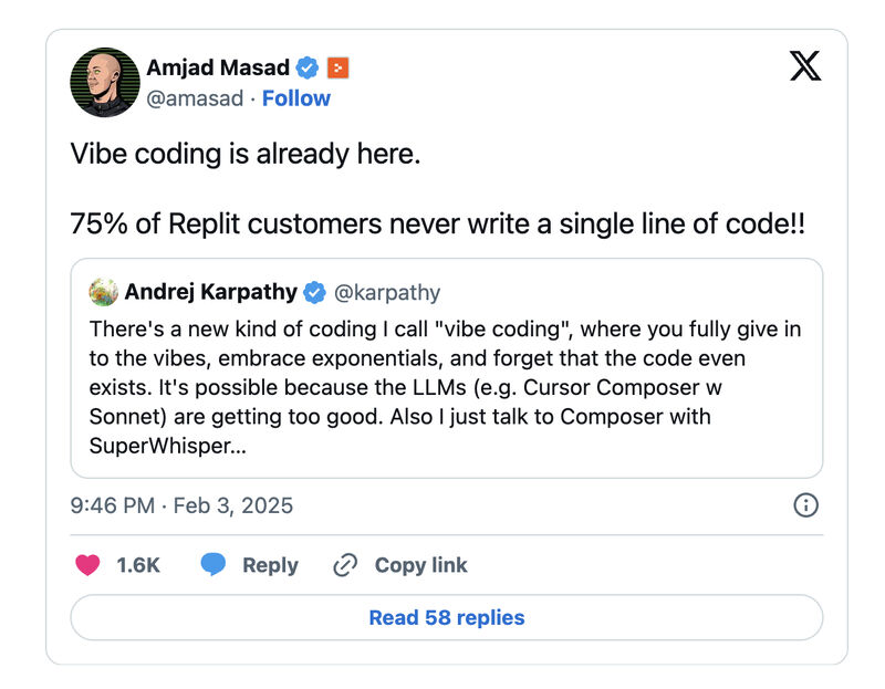 #vibecoding #aicoding #softwaredevelopment #futureofwork #innovation ... #vibecoding #aicoding #softwaredevelopment #futureofwork #innovation ...