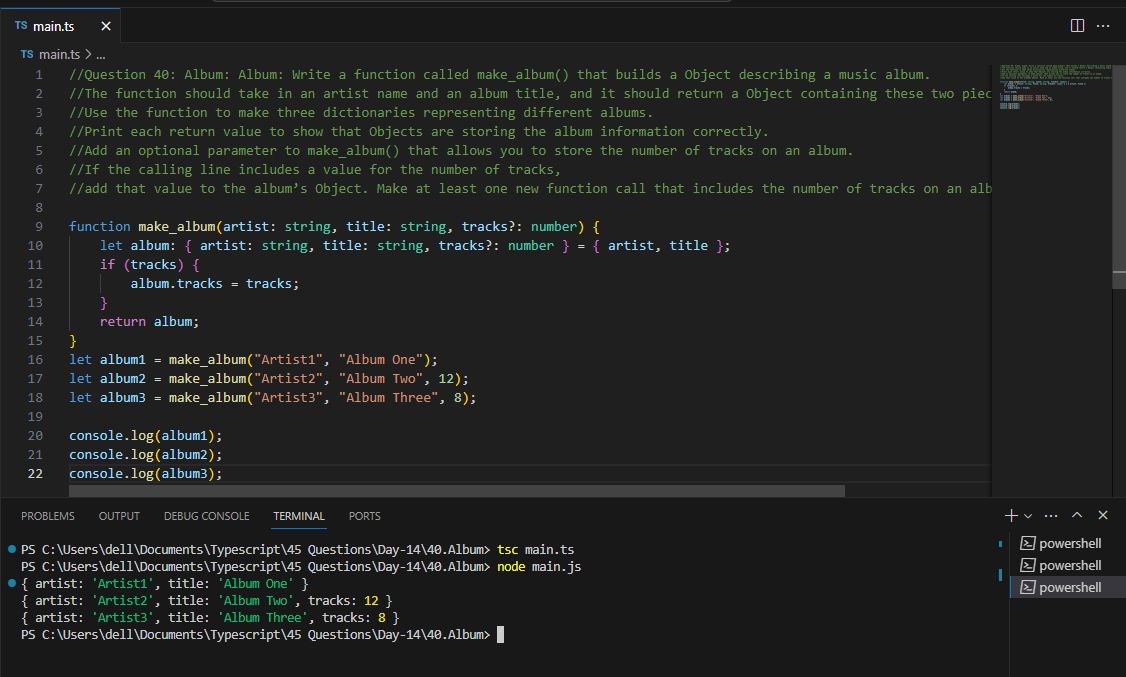 #100daysofcodechallenge #typescript #javascript #webdevelopment #coding ... #100daysofcodechallenge #typescript #javascript #webdevelopment #coding ...