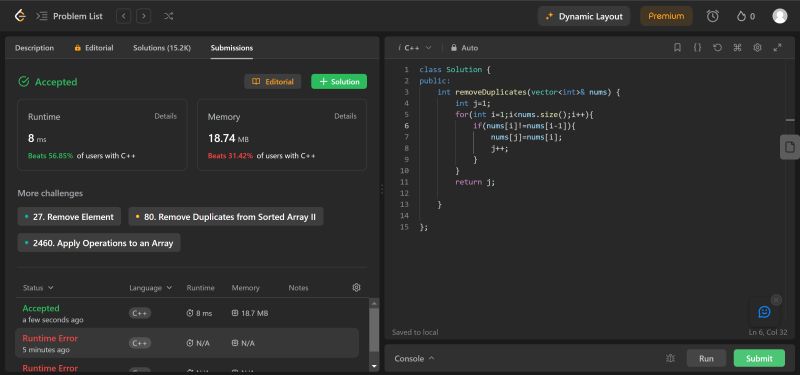 Khushi Gupta on LinkedIn: #100daysofcoding #drgviswanathan #leetcode # ... Khushi Gupta on LinkedIn: #100daysofcoding #drgviswanathan #leetcode # ...