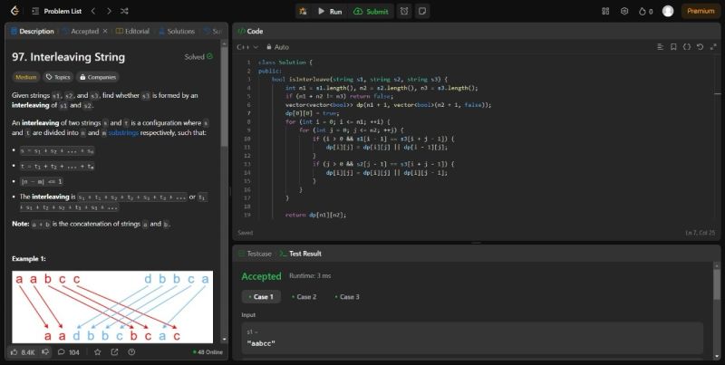 #100daysofcoding #codingchallenge #leetcode #dynamicprogramming… | Om Patil #100daysofcoding #codingchallenge #leetcode #dynamicprogramming… | Om Patil