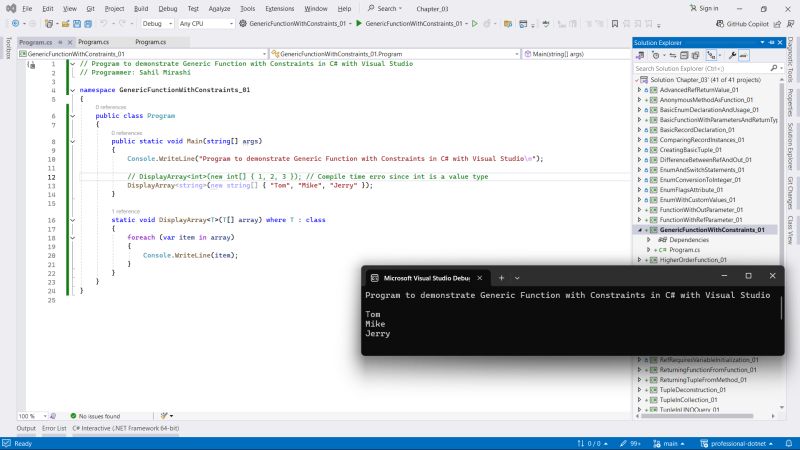 Sahil Mirashi on LinkedIn: #programming #coding #visualstudio #dotnet # ... Sahil Mirashi on LinkedIn: #programming #coding #visualstudio #dotnet # ...
