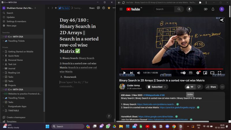 How I solved Binary Search in 2D Arrays | Shubham Kumar Jha posted on ... How I solved Binary Search in 2D Arrays | Shubham Kumar Jha posted on ...