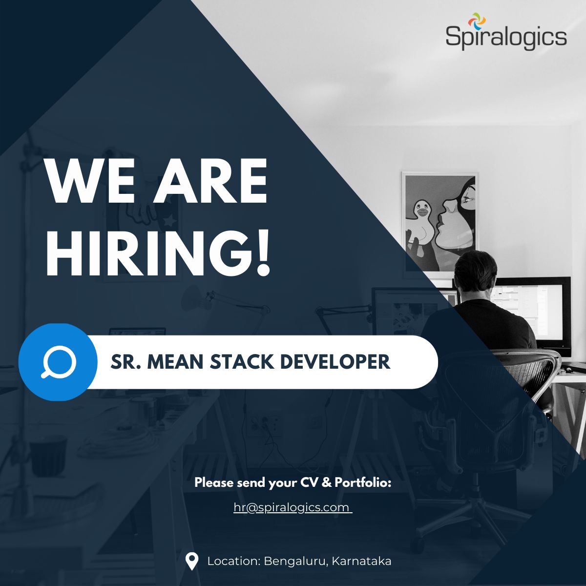 Spiralogics, Inc. on LinkedIn: We're Hiring: Senior MEAN Stack ... Spiralogics, Inc. on LinkedIn: We're Hiring: Senior MEAN Stack ...