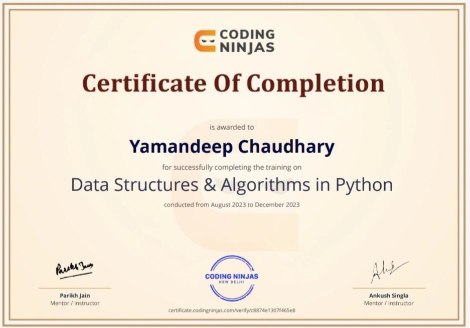 Yamandeep Chaudhary on LinkedIn: #datastructures #algorithms # ... Yamandeep Chaudhary on LinkedIn: #datastructures #algorithms # ...