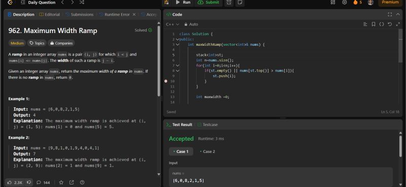Riya Pandey on LinkedIn: #dsa #leetcode #problemsolving #codingjourney ... Riya Pandey on LinkedIn: #dsa #leetcode #problemsolving #codingjourney ...