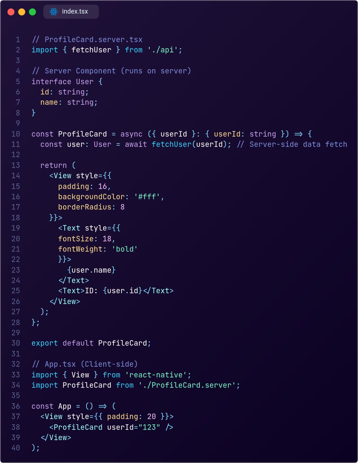 #reactnative #reactservercomponents #typescript #mobiledevelopment ... #reactnative #reactservercomponents #typescript #mobiledevelopment ...