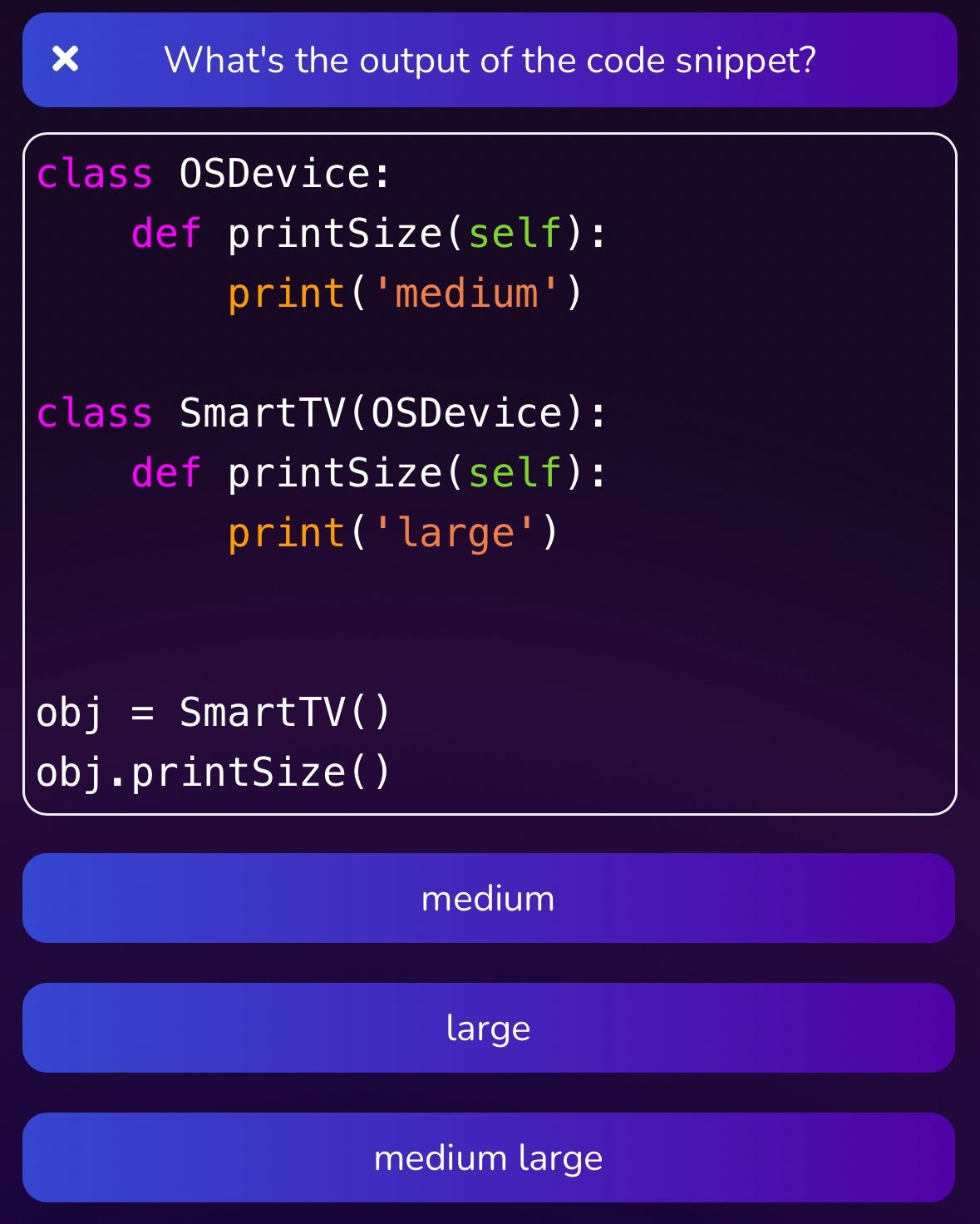 Python Coding on LinkedIn: Python OOPS Challenge | Day 9 | What is the ... Python Coding on LinkedIn: Python OOPS Challenge | Day 9 | What is the ...