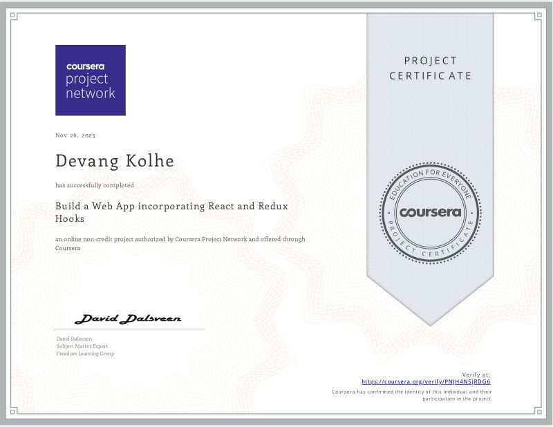 Building a robust web app with React and Redux | Devang Kolhe posted on ... Building a robust web app with React and Redux | Devang Kolhe posted on ...